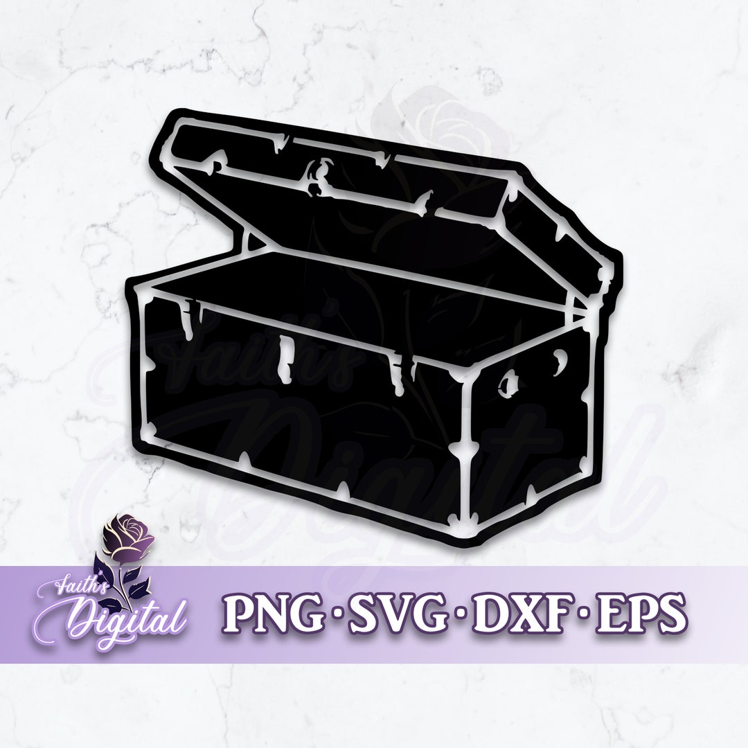 Trunk - Instant Download! Craft With Ease: Svg, Png, Dxf, & Eps Files ...