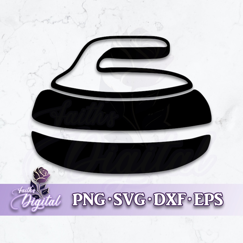 Curling Stone - Etsy