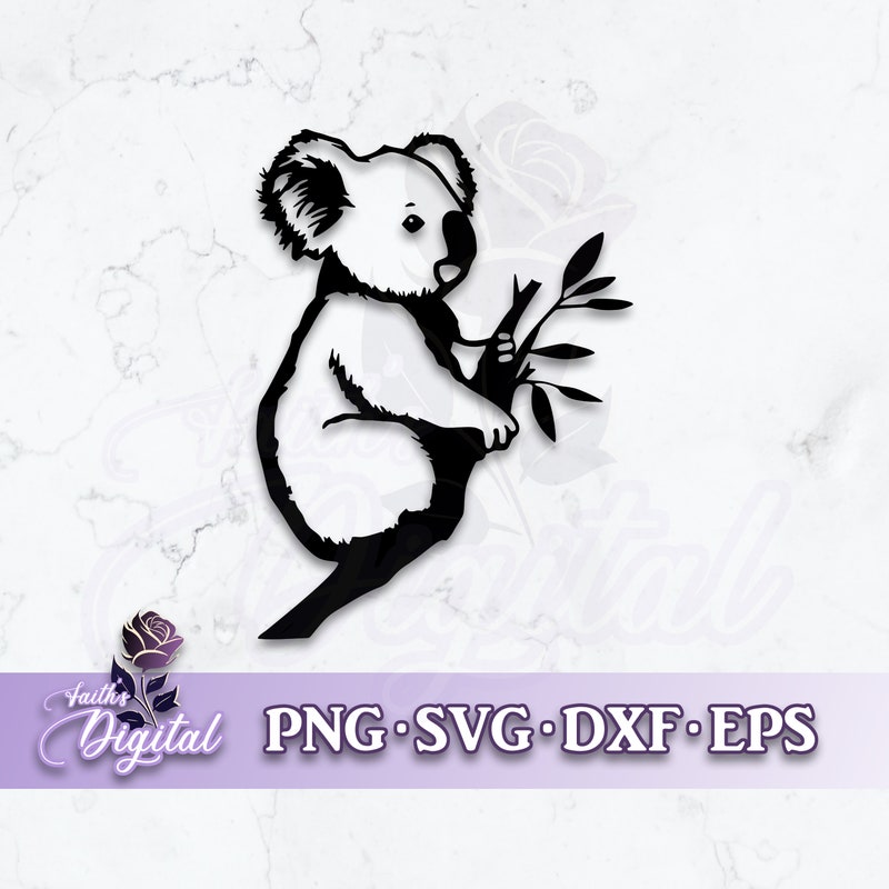 Koala Svg - Etsy