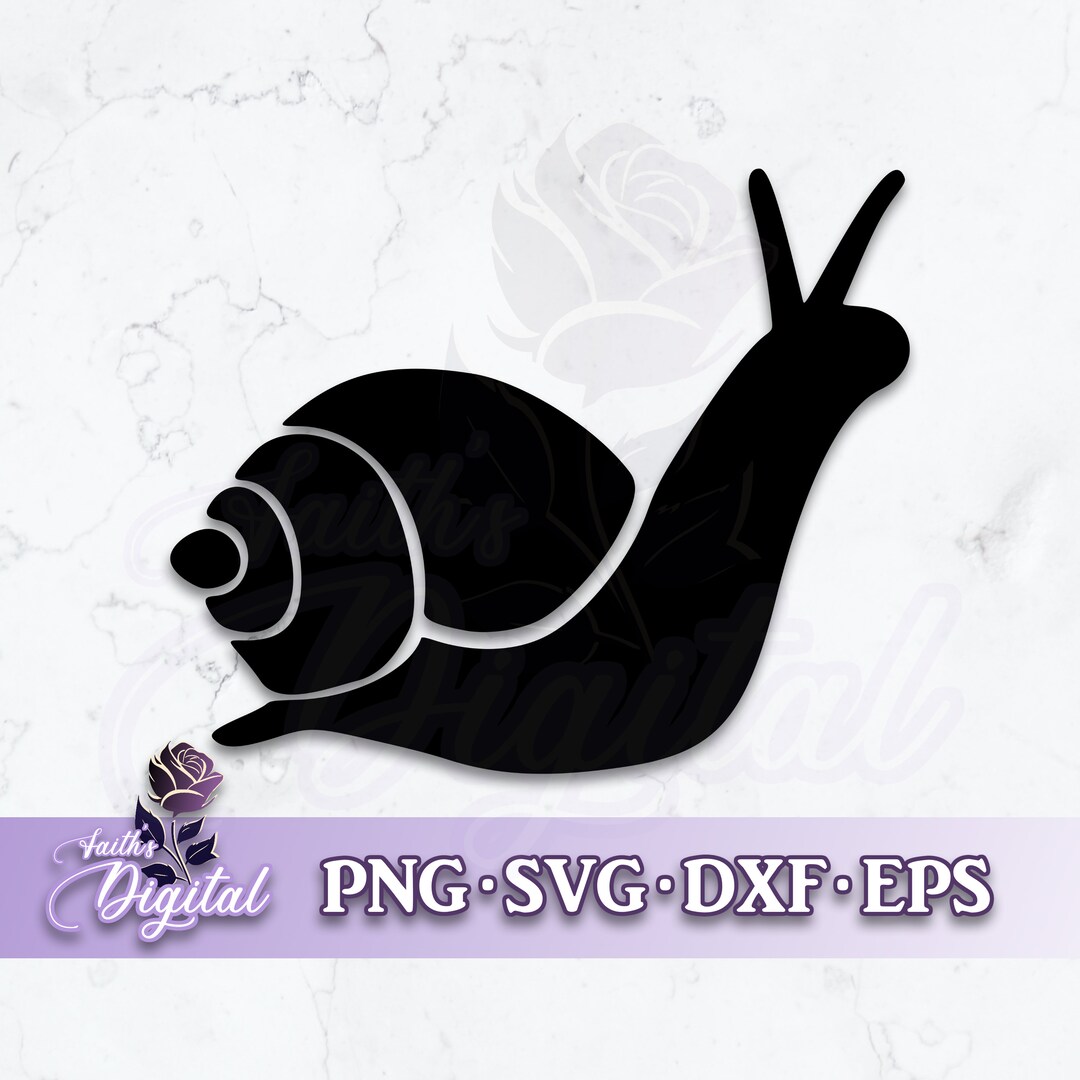 Snail - Instant Download! Craft With Ease: Svg, Png, Dxf, & Eps Files ...