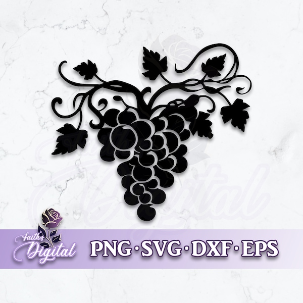 Bunch of Grapes - Etsy