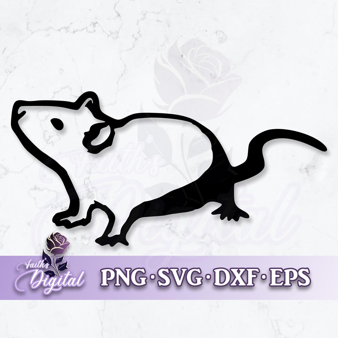 Rat - Instant Download! Craft With Ease: Svg, Png, Dxf, & Eps Files ...