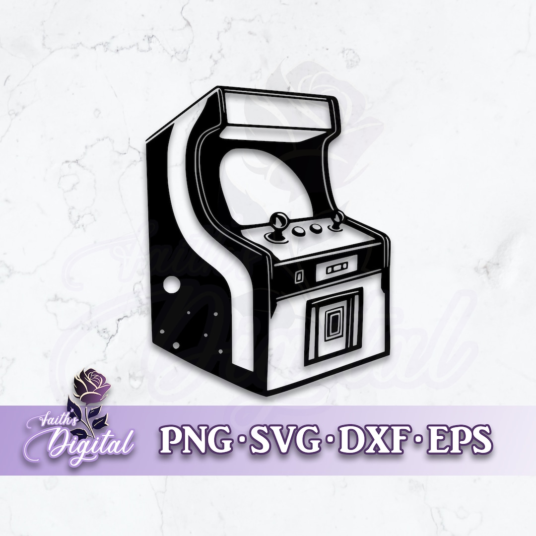 Arcade Machine - Instant Download! Craft With Ease: Svg, Png, Dxf ...