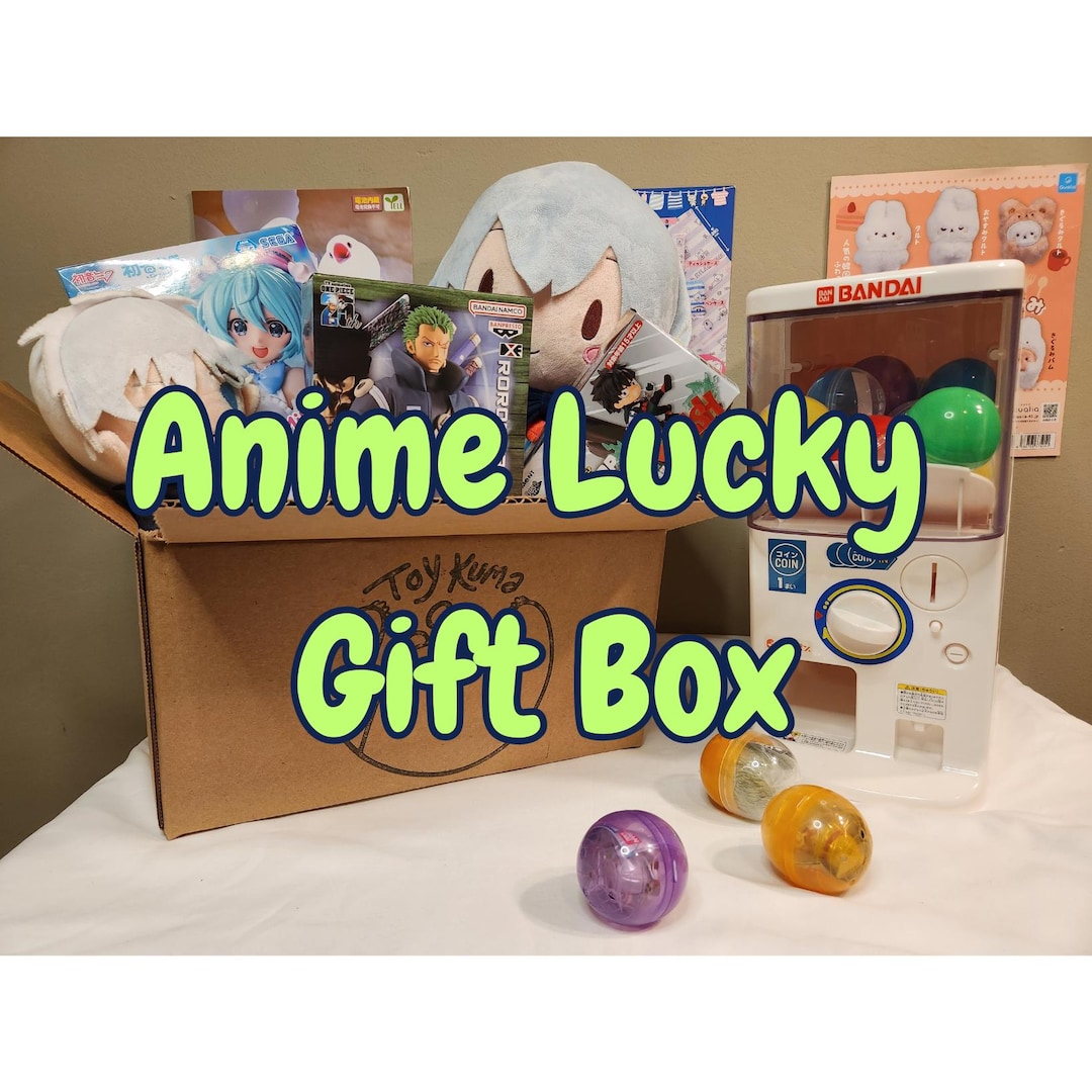 Anime Lucky Gift Box | Authentic & Licensed | Japan Snack Candy Treat ...