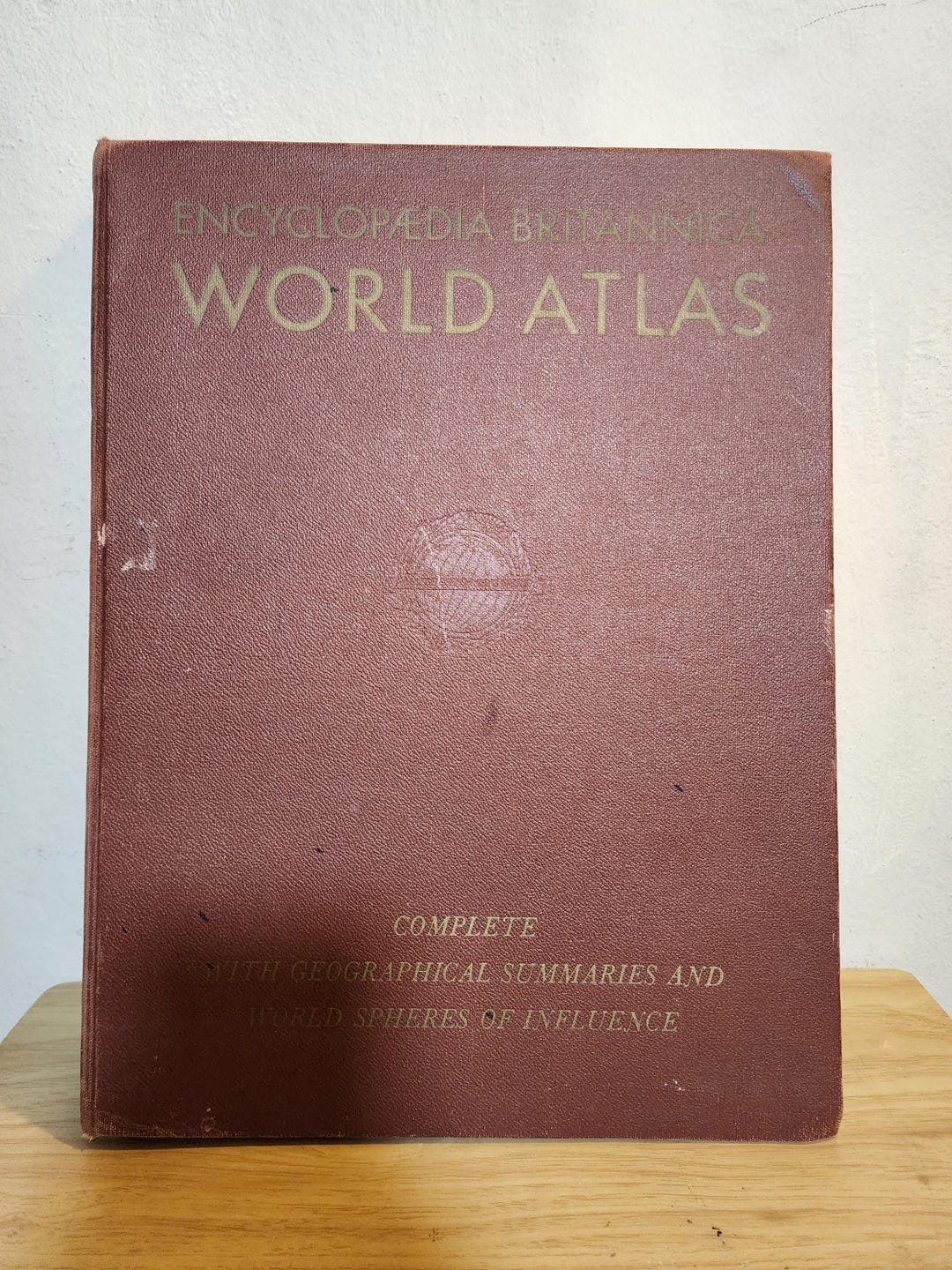 Encyclopaedia Britannica World Atlas 1942–1944 WWII Era Historical Maps ...