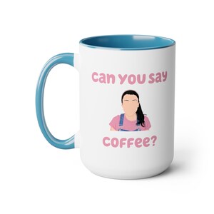 MS. RACHEL - Can You Say Coffee? Two-toned Mug, 15oz - Etsy