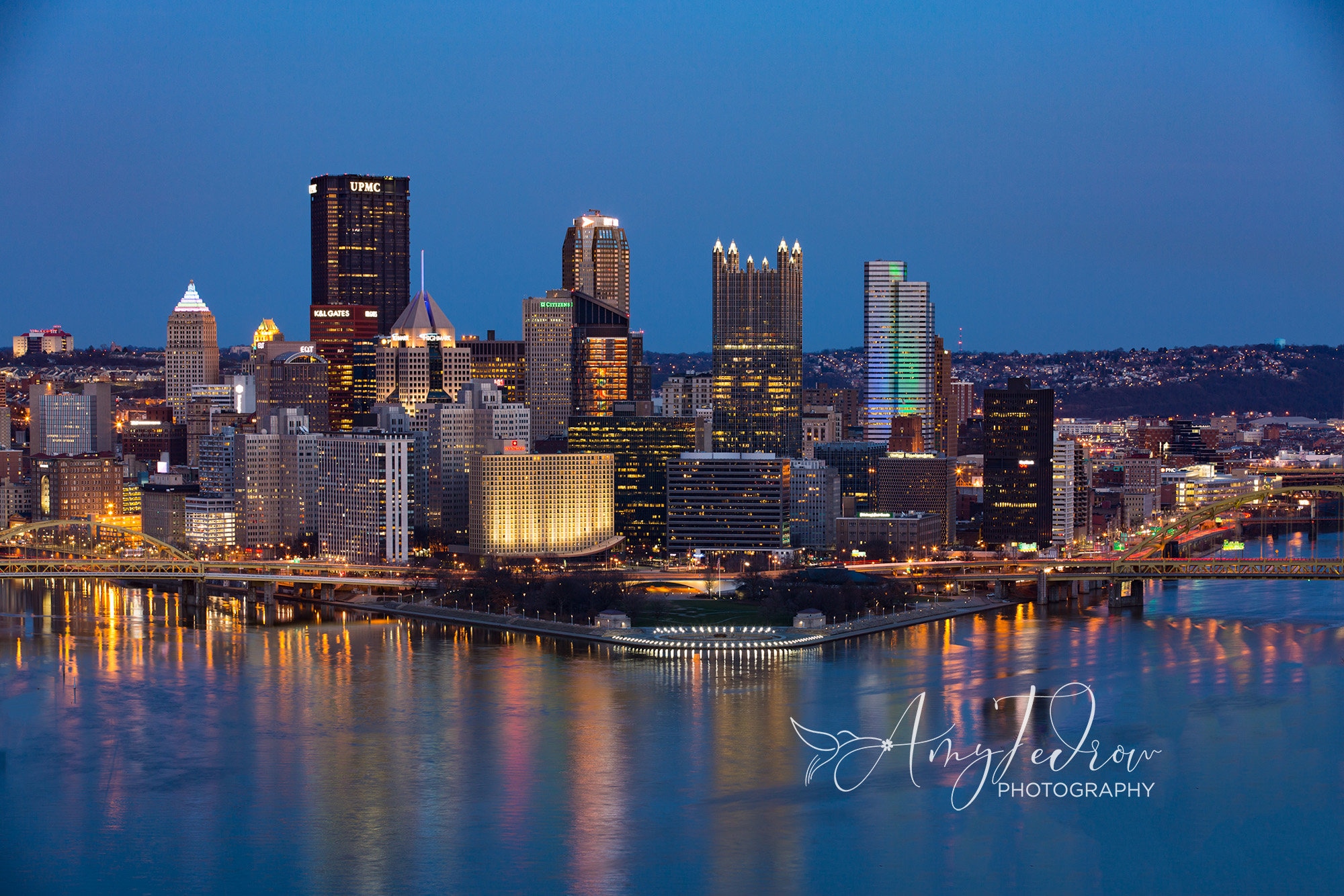 Pittsburgh Print, Pittsburgh Skyline, Pittsburgh Bridge Photo ...