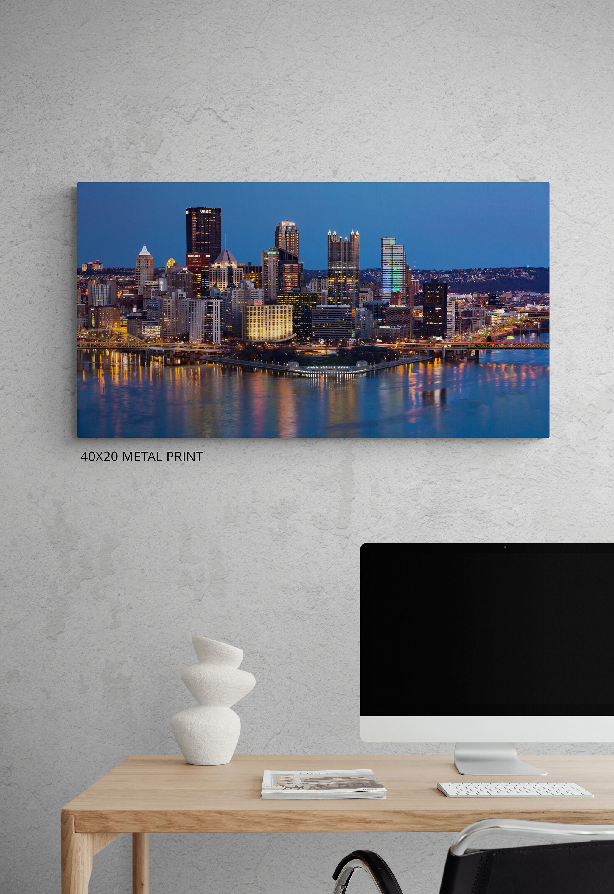 Pittsburgh Print, Pittsburgh Skyline, Pittsburgh Bridge Photo ...