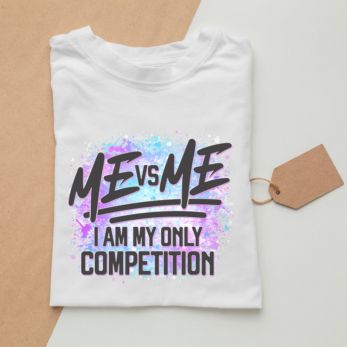 Me Vs Me - I Am My Only Competition Unisex Shirt - Free Shipping - Etsy