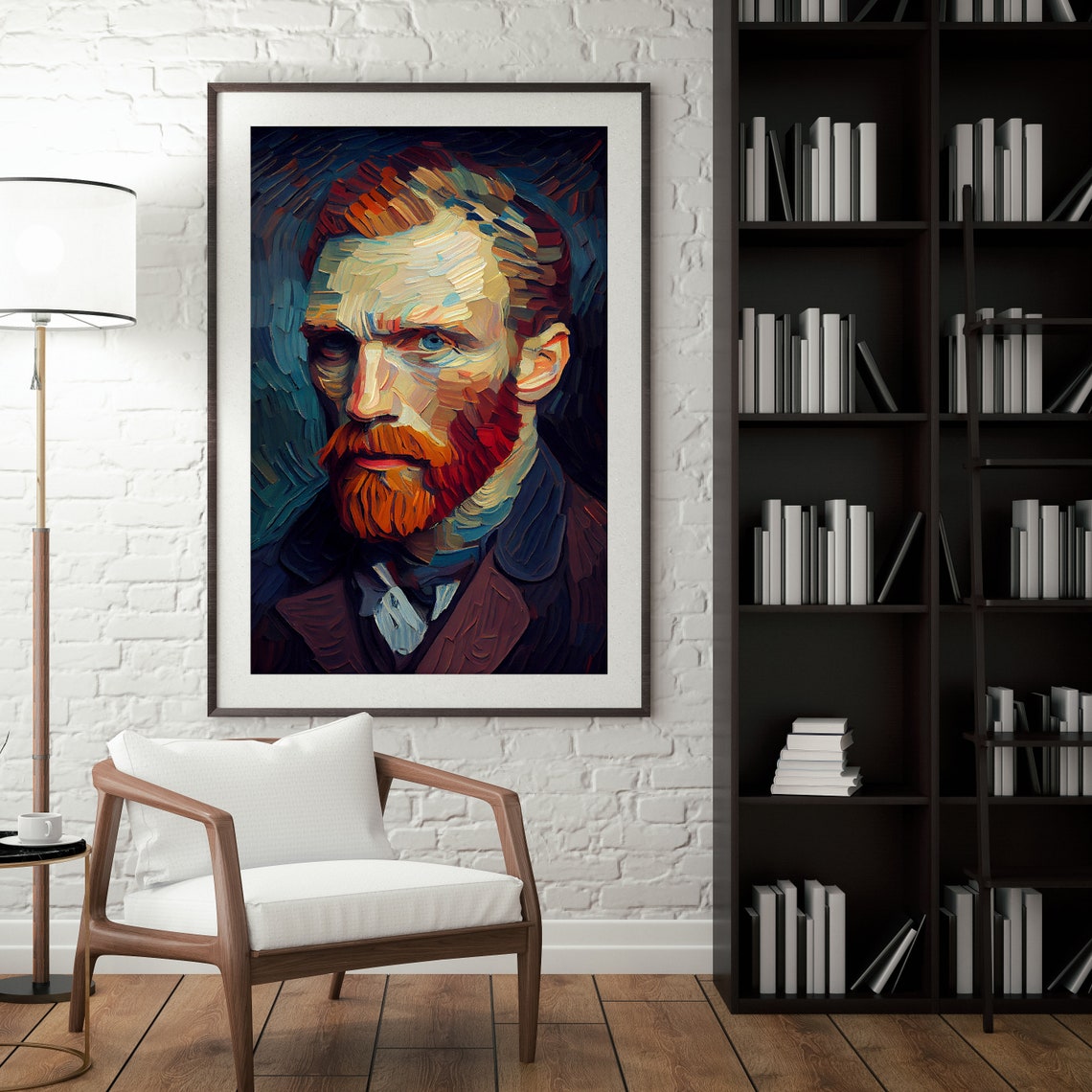 Vincent Van Gogh Portrait, Painting, Art Print, Poster, Wall Art ...