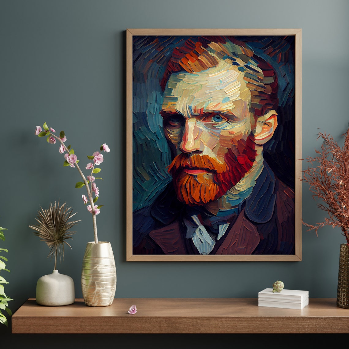 Vincent Van Gogh Portrait, Painting, Art Print, Poster, Wall Art ...