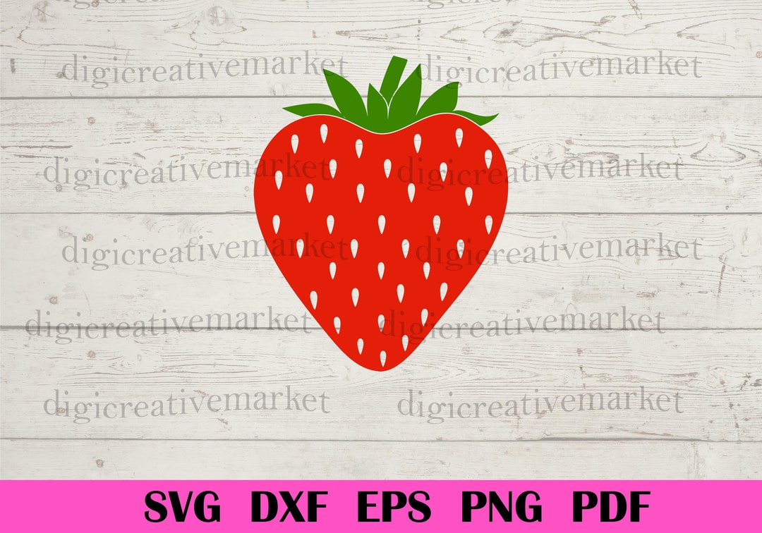 Strawberry Png Strawberry SVG Teacher Monogram SVG - Etsy