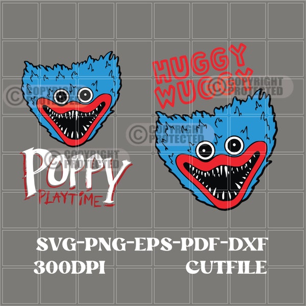 Huggy Wuggy Svg - Etsy