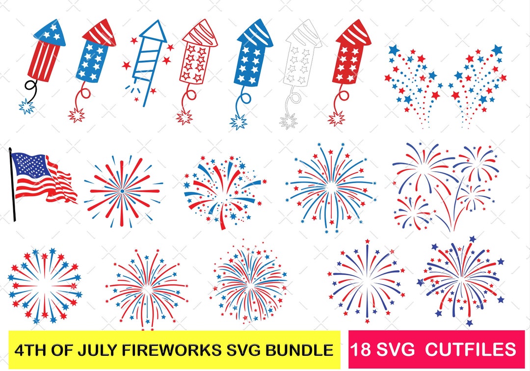 4 de julio Svg Bundle Fireworks Svg Bundle 4 de julio Svg 4 - Etsy México
