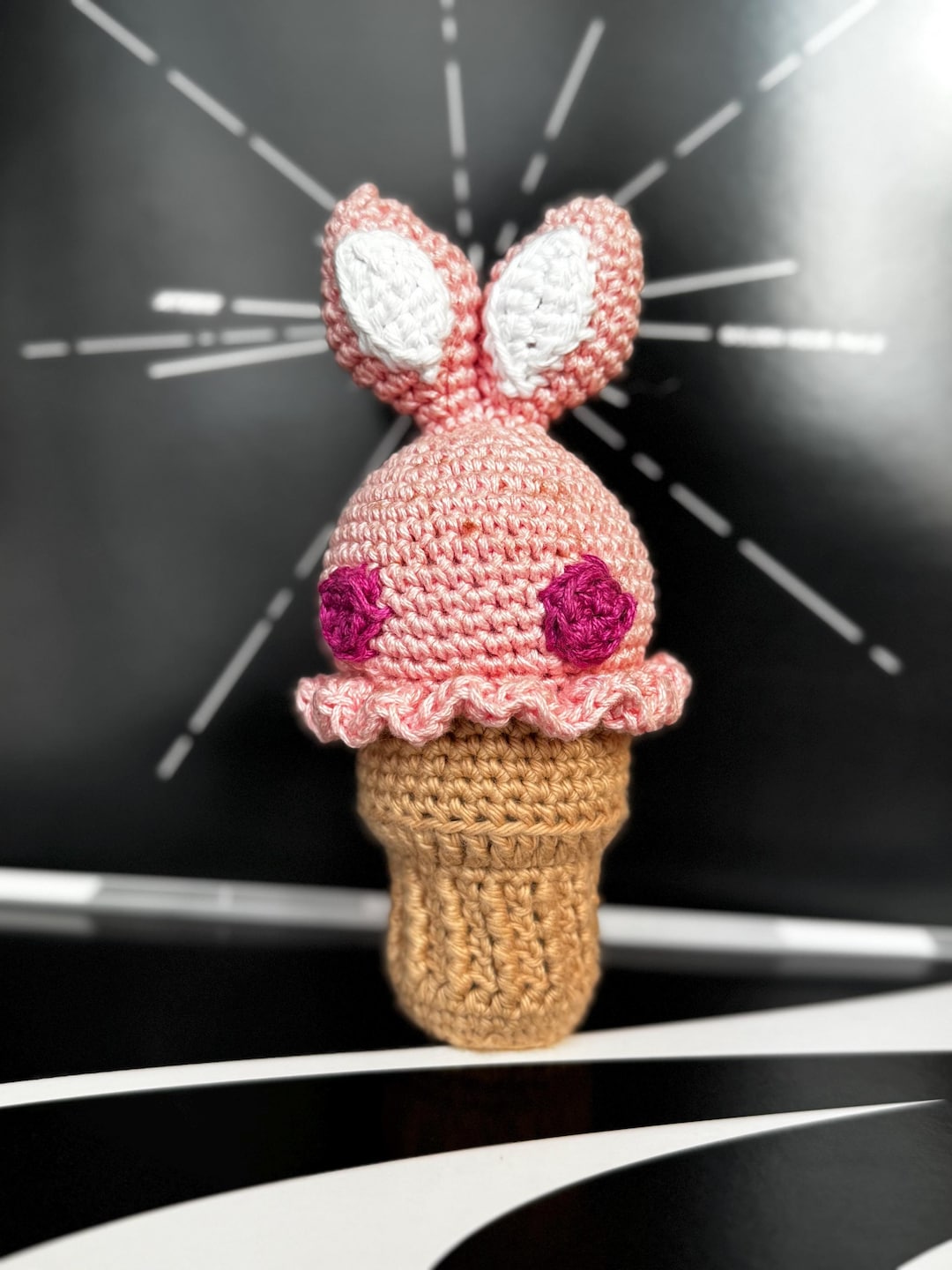 ATEEZ Aniteez Ddeongbyeoli Ice Cream Cone Crochet Amigurumi Pattern - Etsy