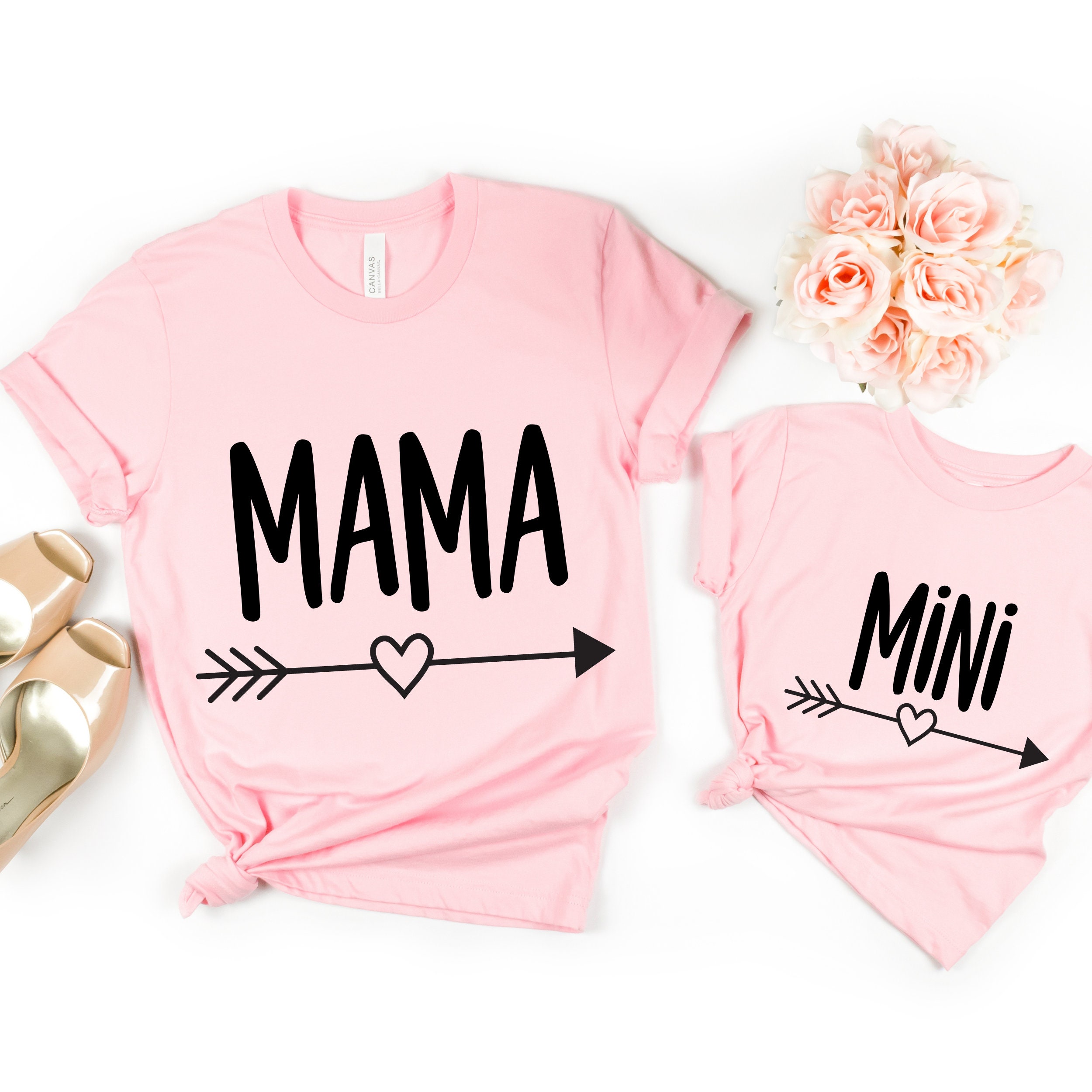 Mama and Mini SVG Bundle Mommy and Me Bundle SVG File for - Etsy