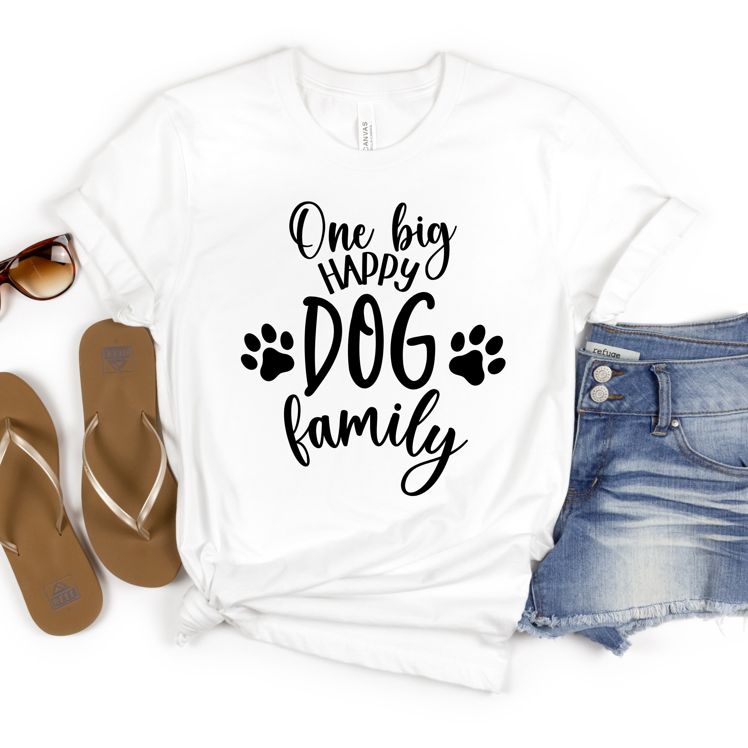 Dog Svg Hand Drawn | Happy Dog Family Svg | Dog Mom Svg | Paw Svg | Dog ...