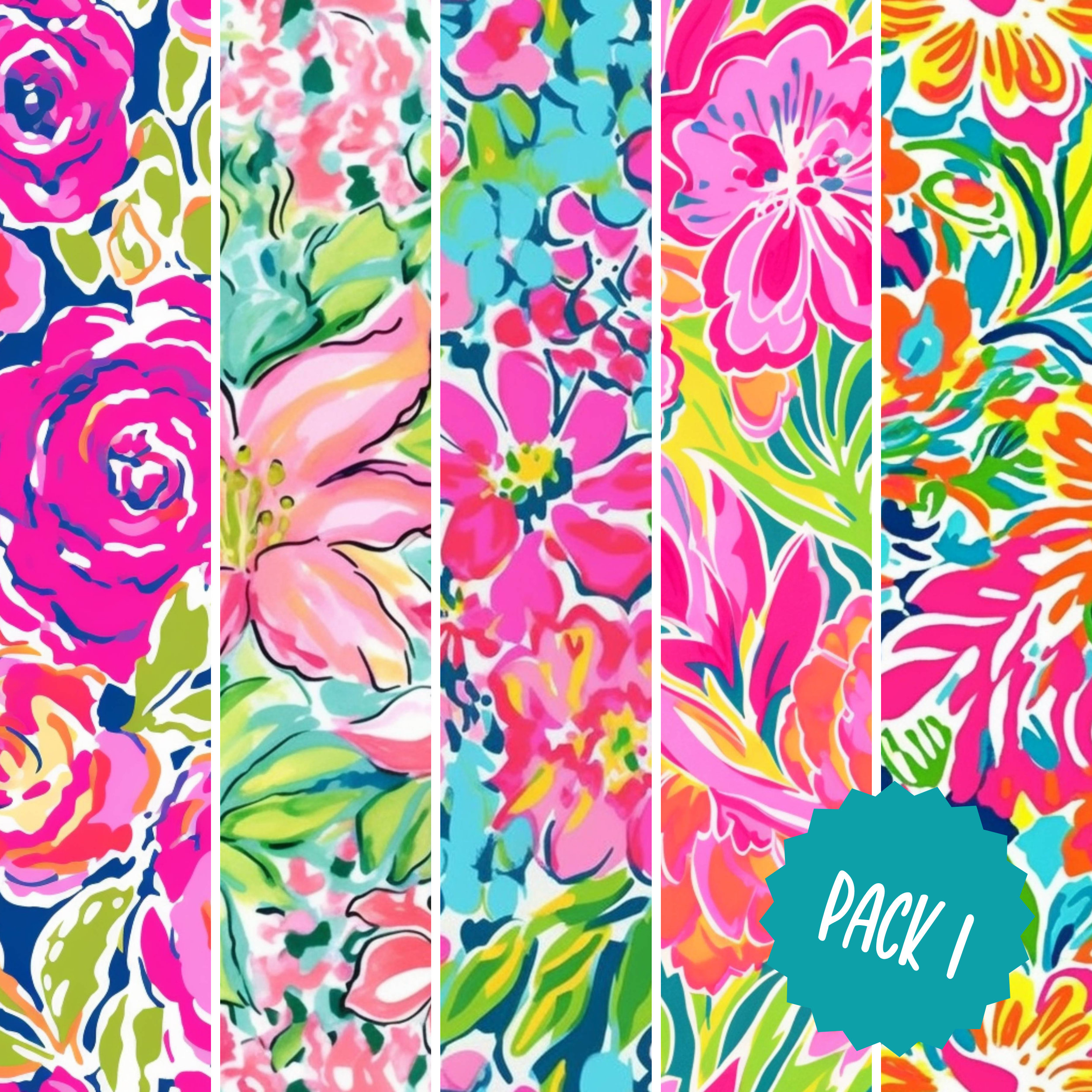 Seamless Tropical Repeating Patterns - MEGA PACK JPEG - 40 Seamless ...