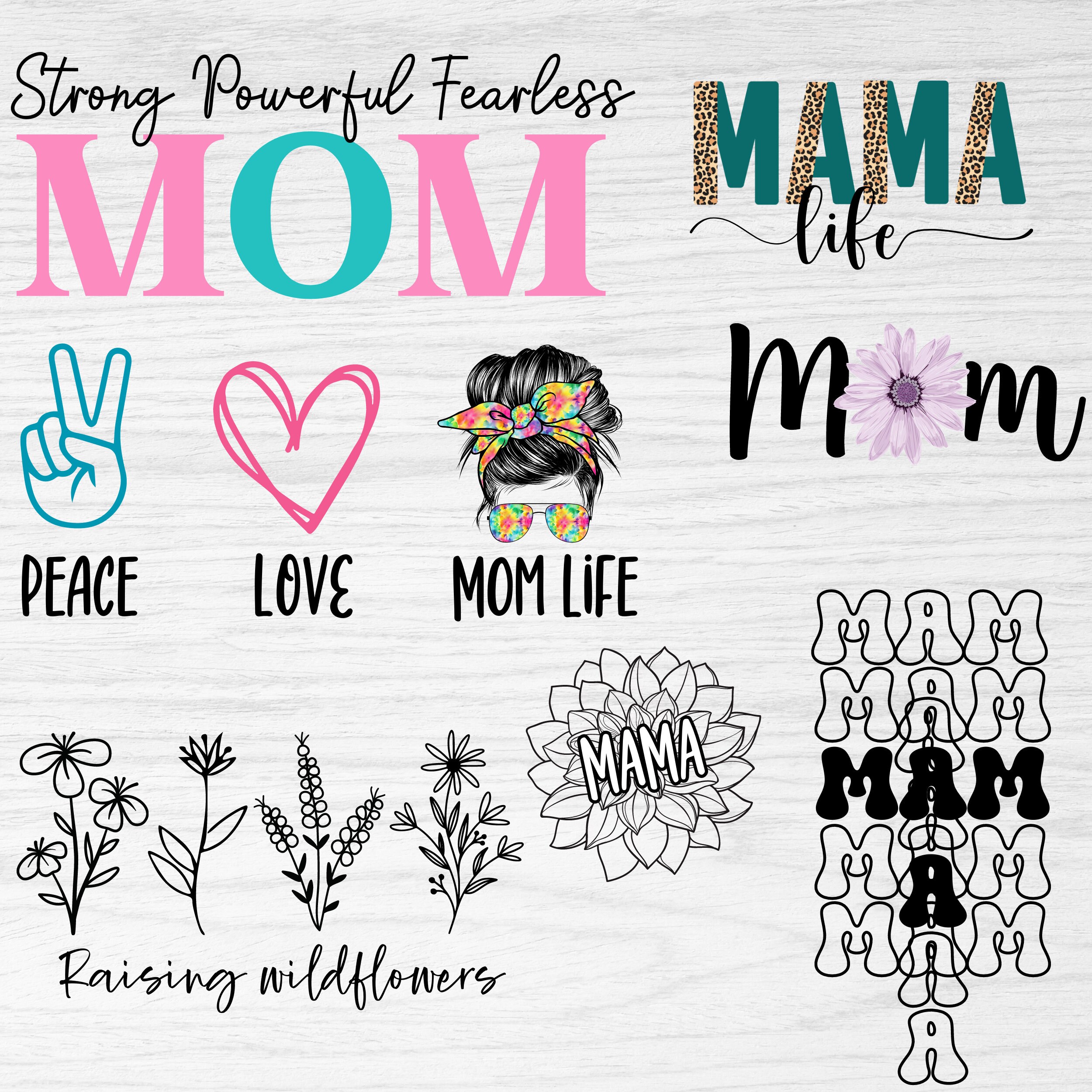 Mom Svg Bundle - BIG BUNDLE - Mothers Day Svg Bundle - Mama Svg Bundle ...