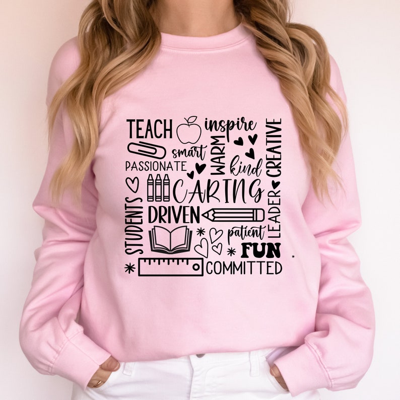 Teacher Appreciation Svg Teacher Word Art Teacher Gift Svg Digital ...