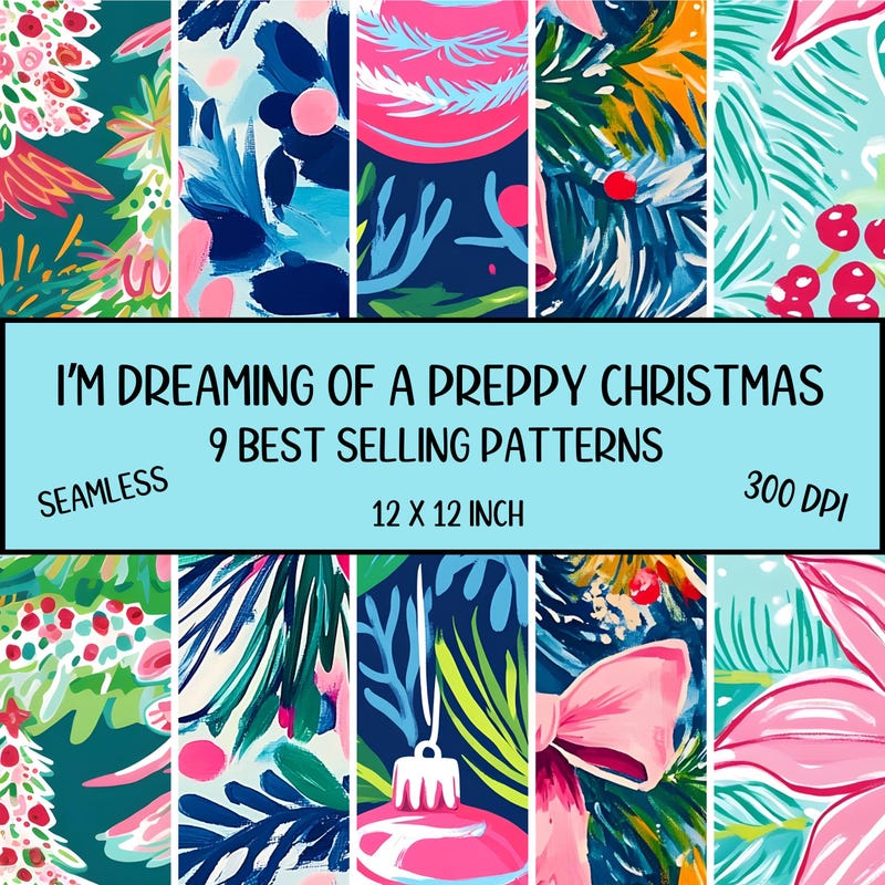 Preppy Clip Art - Etsy