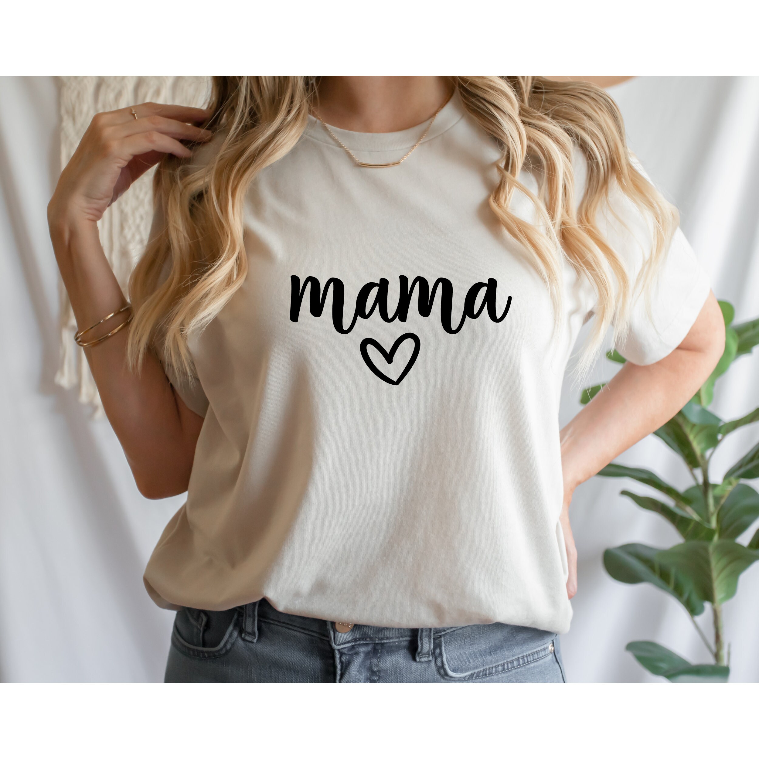 Mama Heart SVG - Mama Heart PNG - Handwritten - Digital Download - Easy ...