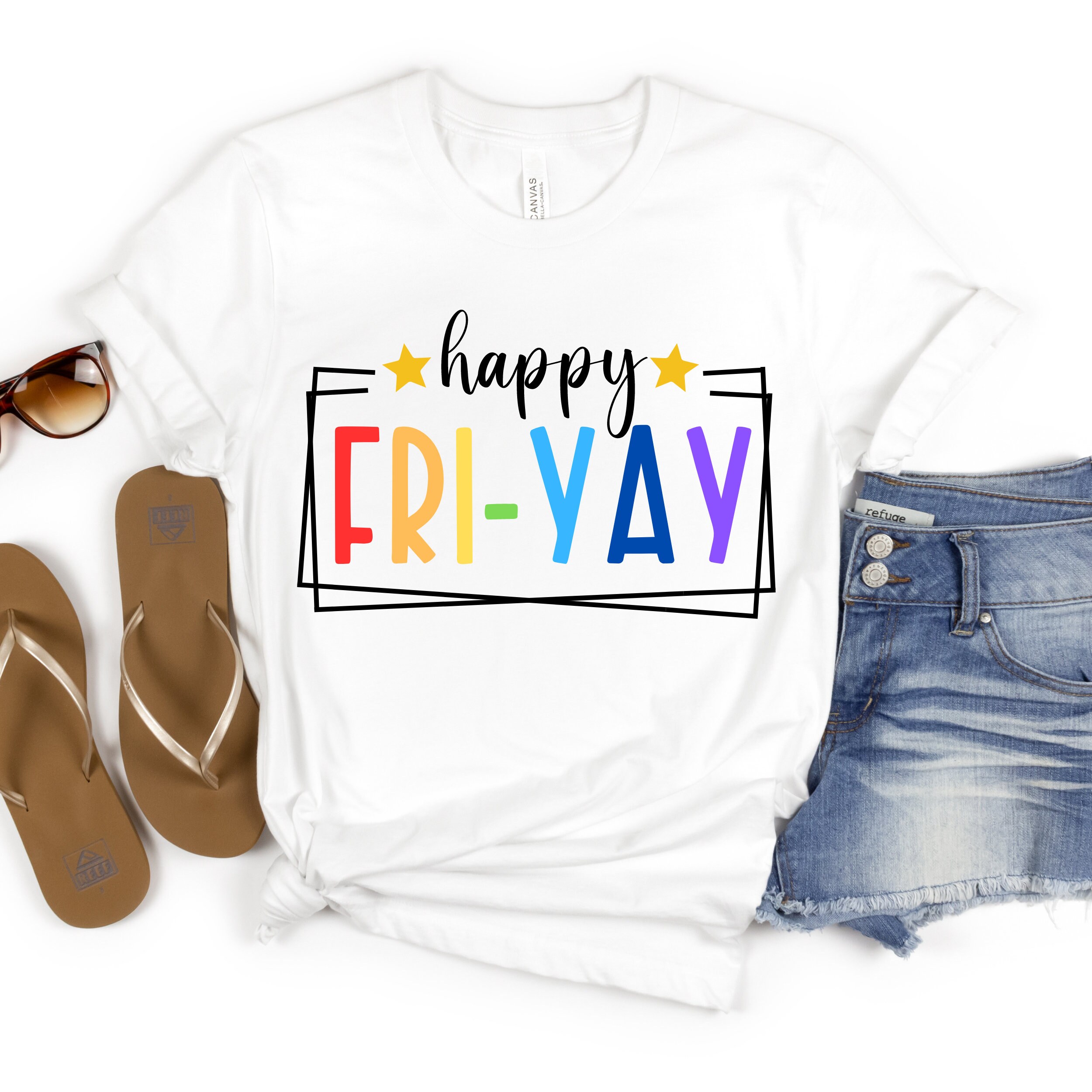 Happy Friyay SVG - Friday Svg - Teacher Shirt SVG - Teacher Life Svg ...