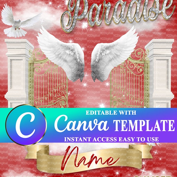 Red Funeral Background - Etsy