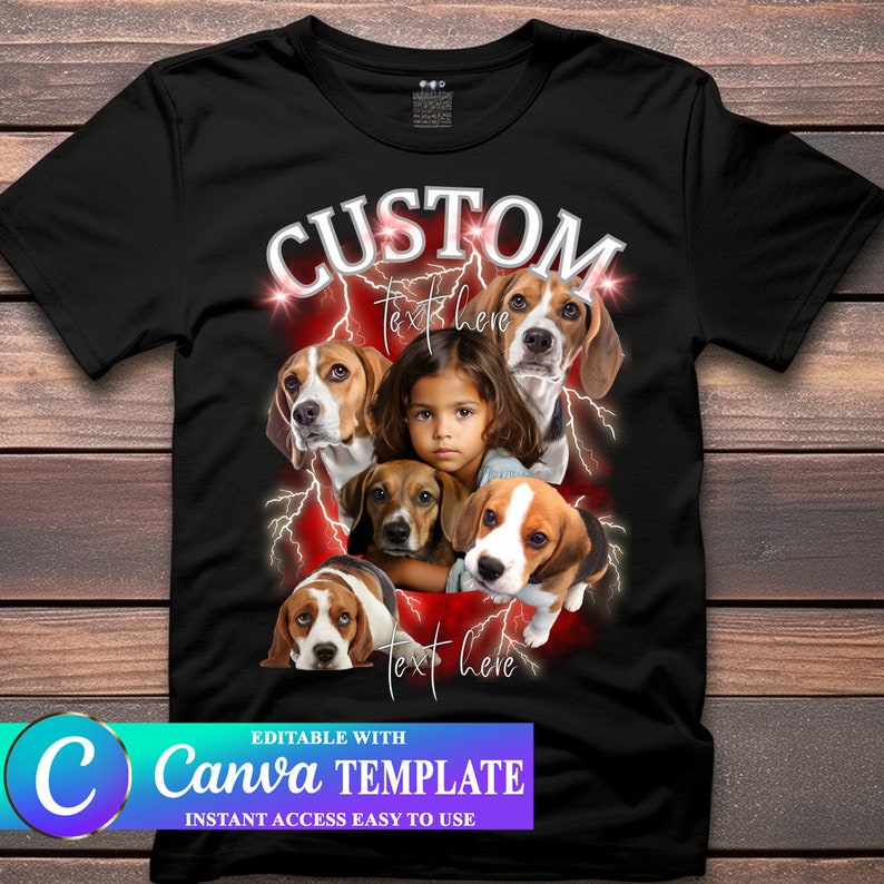 CUSTOM Your Bootleg Design, Customize Text Bootleg Idea, Red Color ...