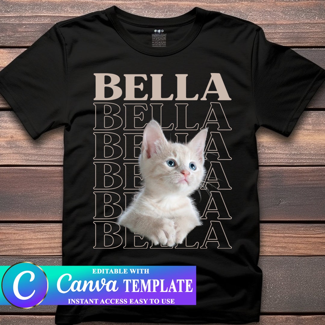 Customize Text Idea, Create Your Own, CANVA TEMPLATE | DIY Project - Etsy