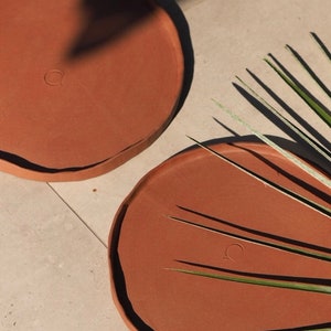 Aios Terracota Plate | Terracotta Plate | Pottery Plate | Service Tray ...