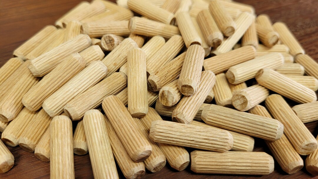 Wooden Dowels Chamfered Fluted Beech Wood Dowel 6mm 8mm 10mm - Etsy UK