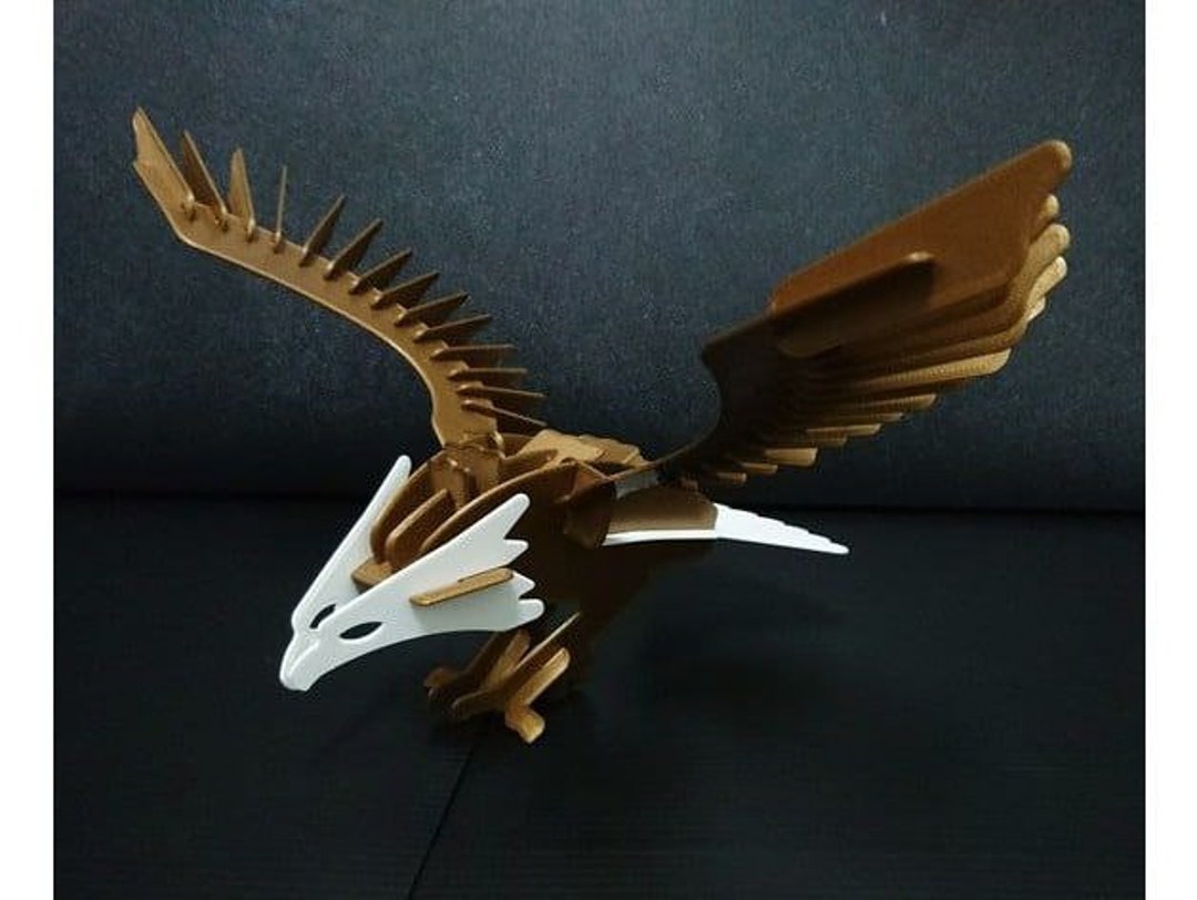 Parametric Eagle Model,cut Files, Cnc Furniture,3d Animal Model,cdr Cut ...