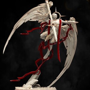 3d Stl Fallen Angel Figure Drawing File,digital Drawing File,3d Printer ...