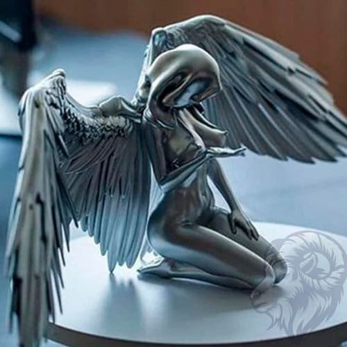 3d Stl Naked Winged Angel Drawing File,digital Drawing File,3d Printer ...