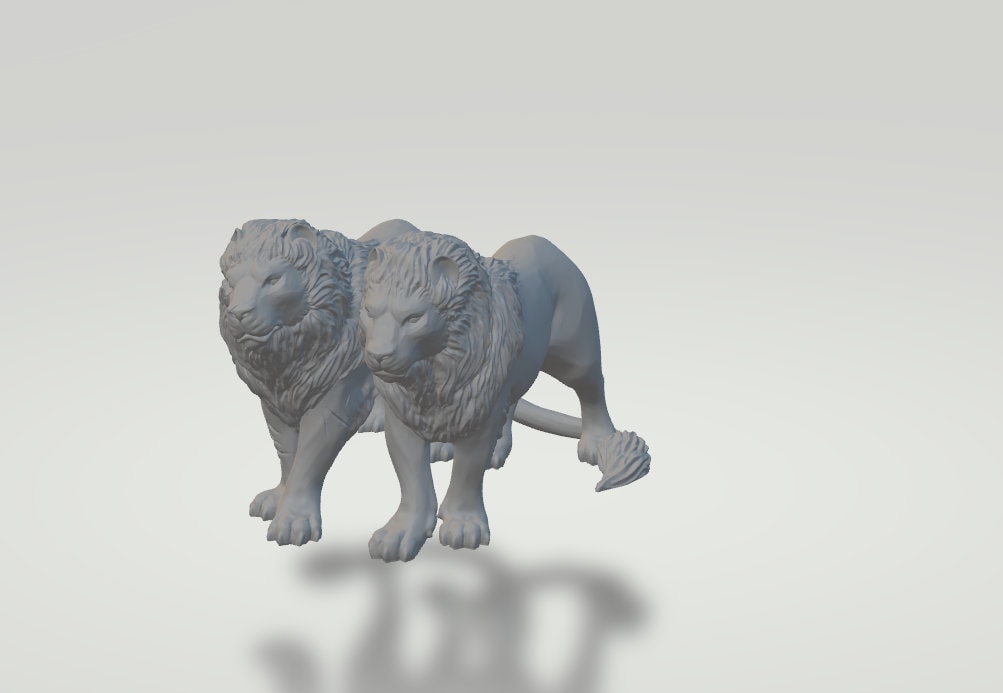 3d Stl Files for 3d Printing, 3d Stl Lion Model, Stl for Printing ...
