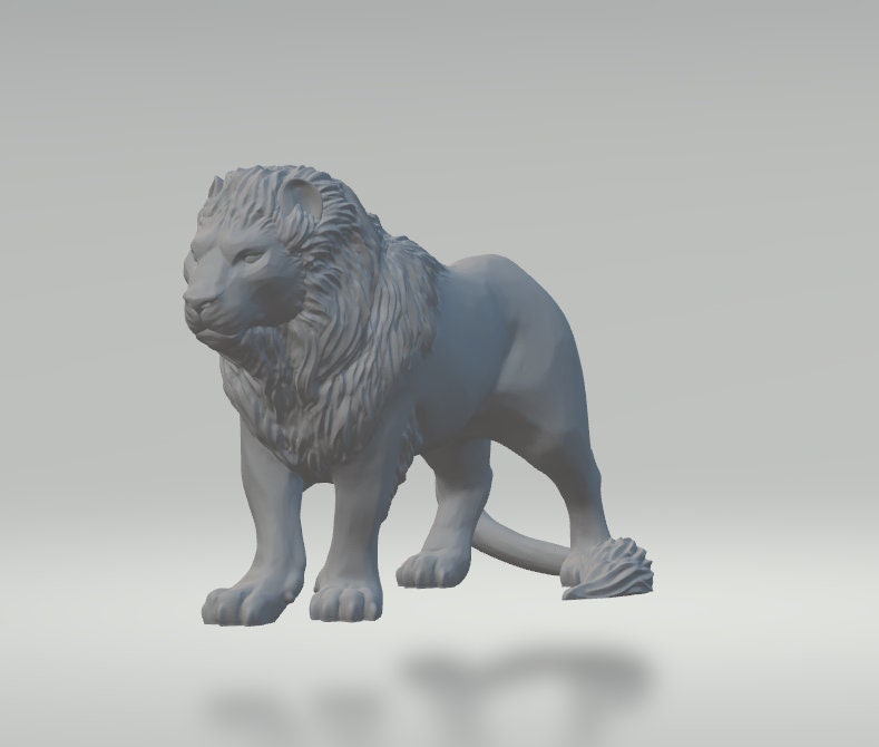3d Stl Files for 3d Printing, 3d Stl Lion Model, Stl for Printing ...