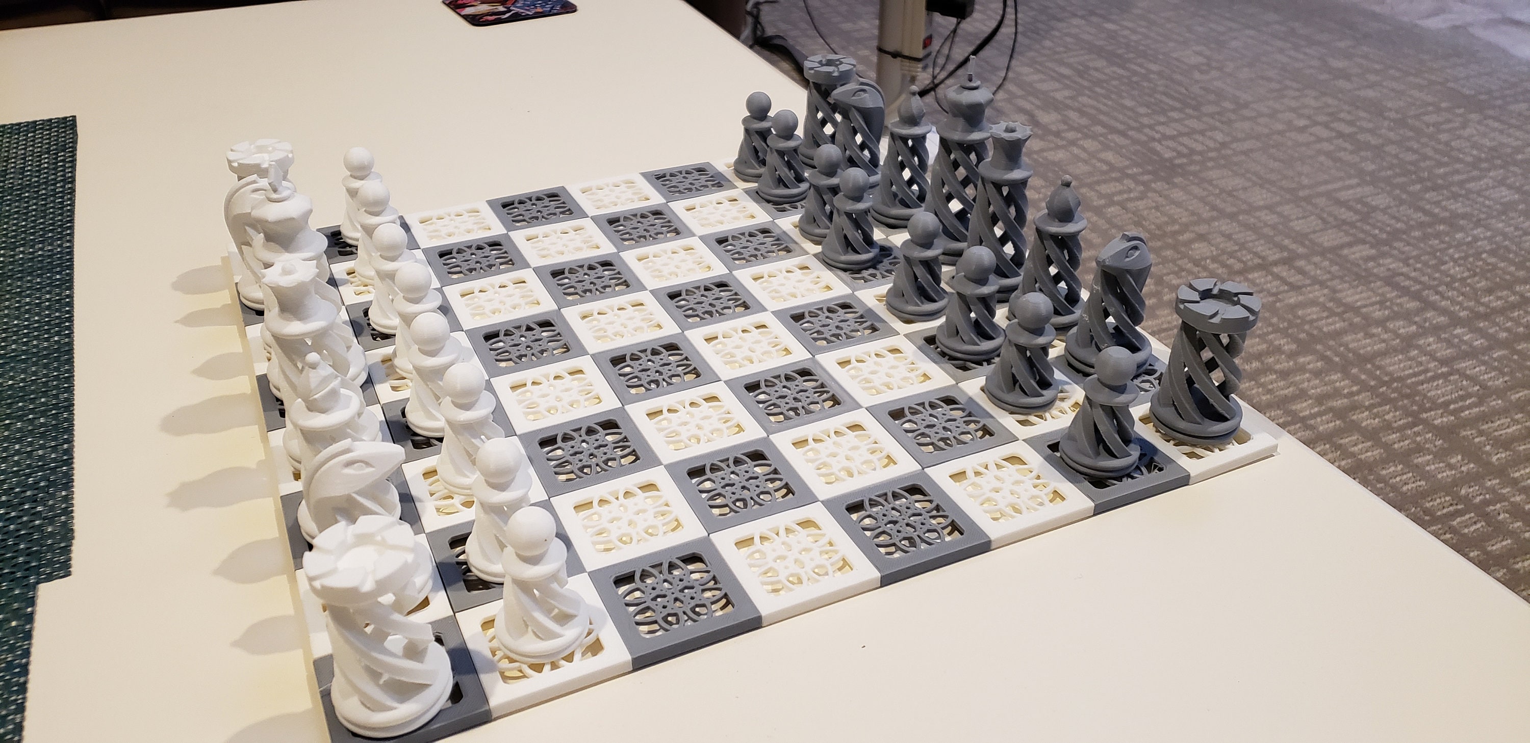 3d Stl Files for 3d Printing, 3d Stl Chess Board Model, Stl for Printing, Digital Printing ...