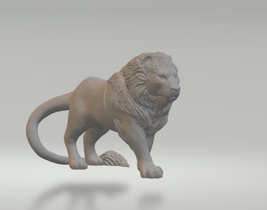 3d Stl Files for 3d Printing, 3d Stl Lion Model, Stl for Printing ...