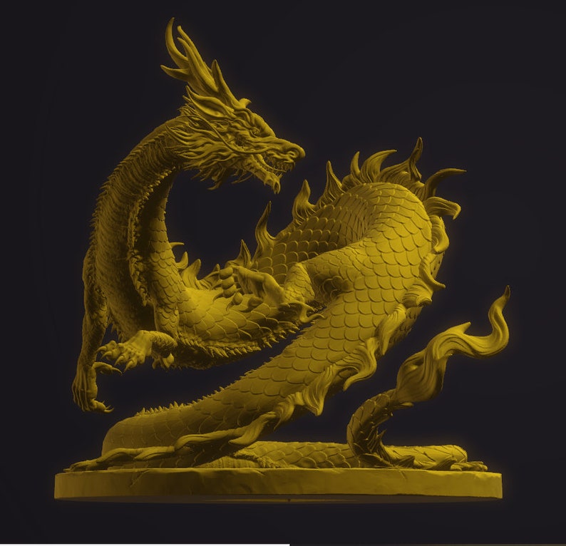3d Stl Files for 3d Printing, 3d Stl Dragon Model, Stl for Printing ...