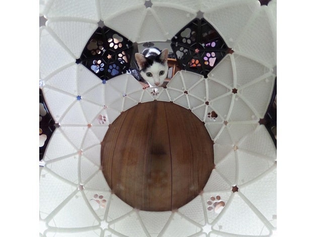 3d Stl Files for 3d Printing, 3d Stl Cat House Panel, Stl for Printing ...