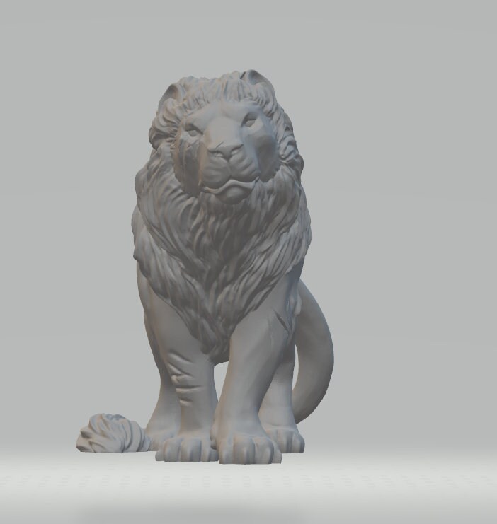 3d Stl Files for 3d Printing, 3d Stl Lion Model, Stl for Printing ...