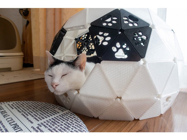 3d Stl Files for 3d Printing, 3d Stl Cat House Panel, Stl for Printing ...