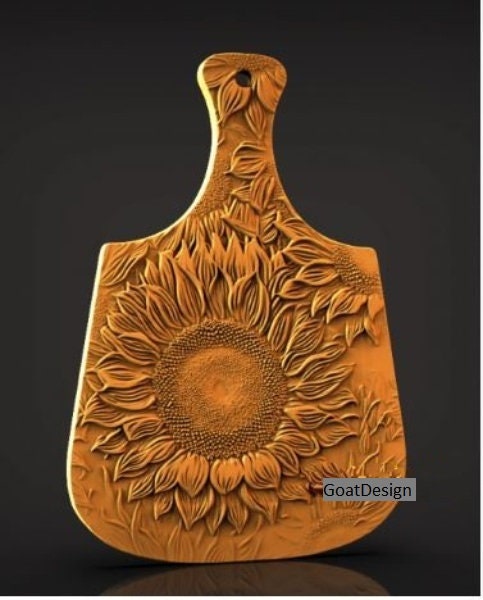 3d Stl Decorative Cutting Board Drawing File,digital Drawing File,3d ...