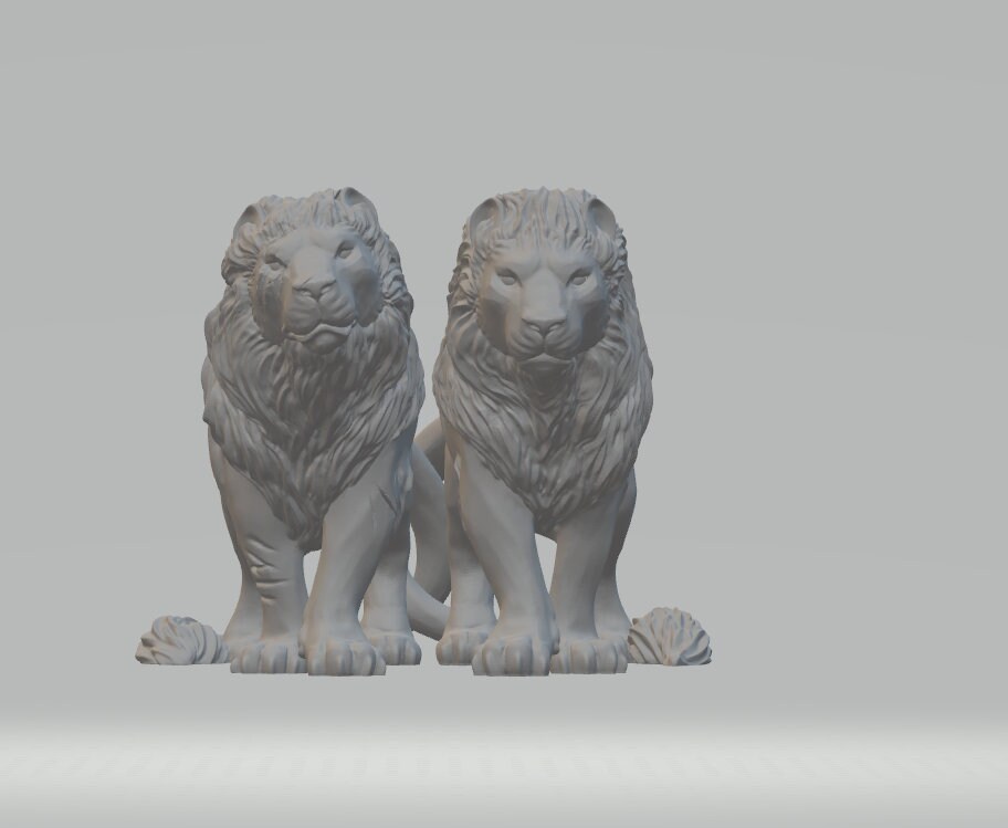 3d Stl Files for 3d Printing, 3d Stl Lion Model, Stl for Printing ...