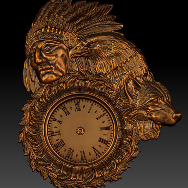 Native American Stl Model Files - Etsy