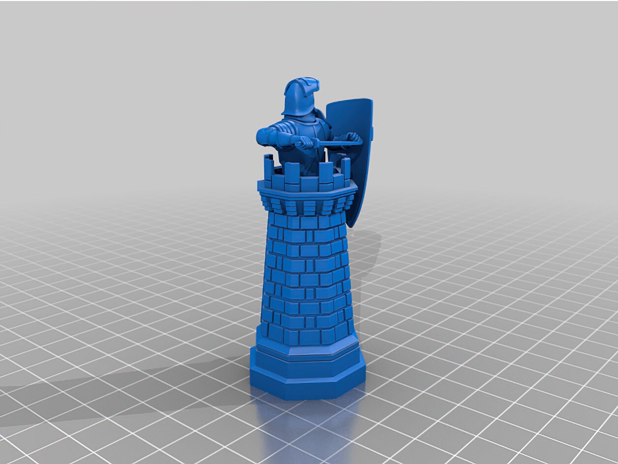 3d Stl Files for 3d Printing, 3d Stl Chess Set Model, Stl for Printing ...