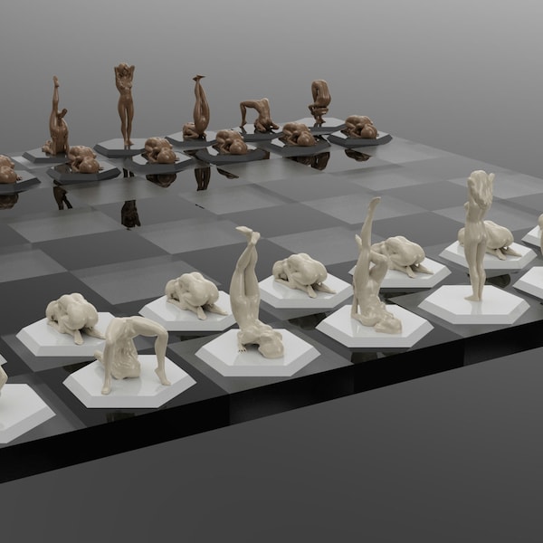 Sexy Chess Set Etsy 0313