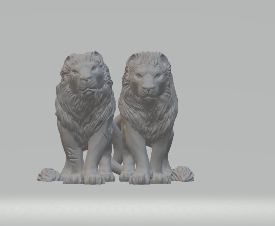 3d Stl Files for 3d Printing, 3d Stl Lion Model, Stl for Printing ...