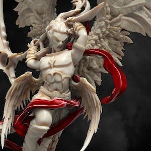 3d Stl Fallen Angel Figure Drawing File,digital Drawing File,3d Printer ...